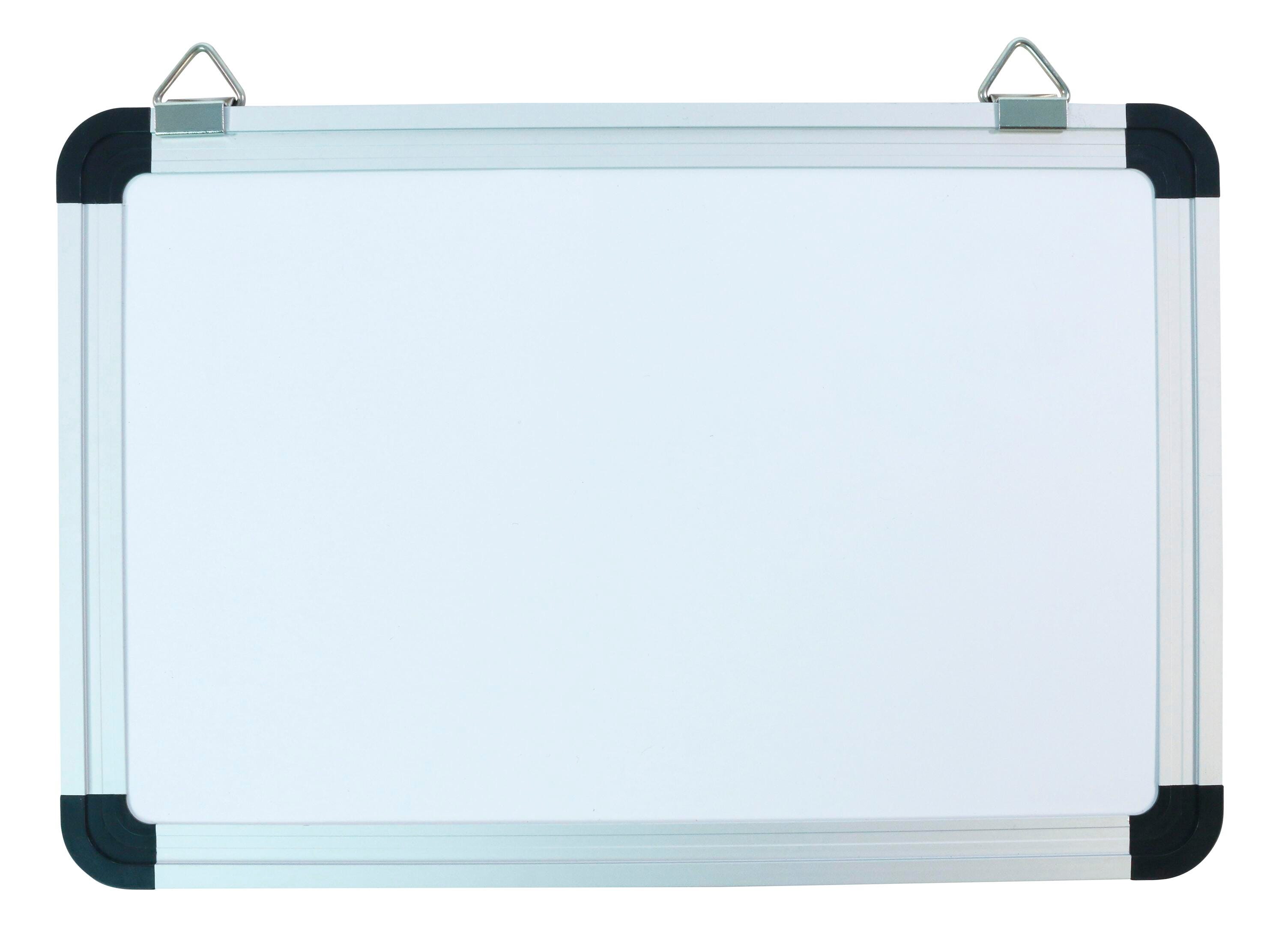 School Smart Magnetic Dry Erase Board Small Aluminum Frame